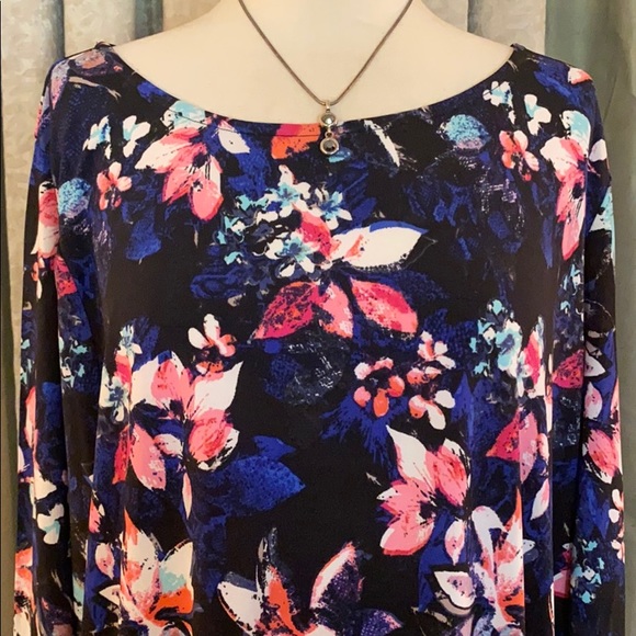 Ava & Grace | Tops | Ava Grace Asymmetrical Sidetie Tunic Blouse | Poshmark